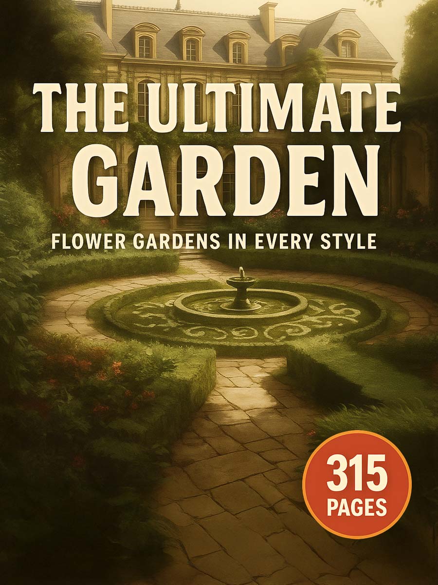 The Ultimate Garden – 315 Flower Gardens in Every Style | Coloring Patch